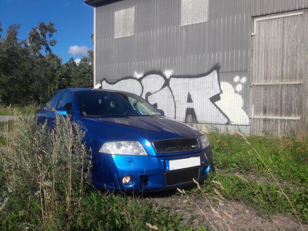 Skoda OCTAVIA RS II 2,0 TFSI. "BLUE VISION X3M EDITION.270 HK." (2008 ...