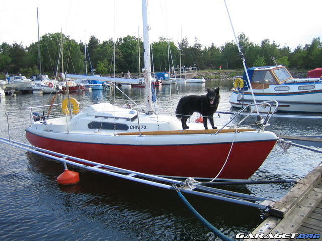 Segelbåt Rock 20 (UrPeppes fotoalbum) - Garaget
